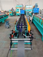 China High Speed 20-25 m/min Fence Roll Forming Machine with 16 Rows Rollers and Non-Stop Flying Shear Cutting for Metal Guardrail Profiles for sale