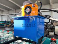China High Speed 30m/min C16 Roof Panel Roll Forming Machine with Double Linear-Guide Hydraulic Cutting and 23 Rows Rollers for sale