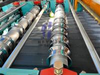 China High Precision C16 Roll Forming Machine with 23 Rows Rollers for 0.3-0.6mm Trapezoidal Metal Panels and Double Linear-Guide Hydraulic Cutting for sale