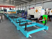 China Heavy Duty C16 Roof Sheet Roll Forming Machine with 23 Rows Rollers for 0.3-0.6mm Thickness and Split PLC Touch Screen for sale