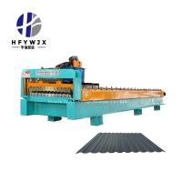 China High Precision C16 Roll Forming Machine with 23 Rows Rollers for 0.3-0.6mm Trapezoidal Metal Panels and Double Linear-Guide Hydraulic Cutting for sale