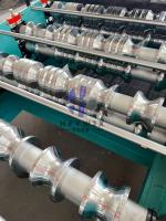 China High Speed Automatic 970 Step Pressed Steel Glazed Wave Sheet Glazed Tile Roll Forming Machine Metal Glazed Roof Tile Machine for sale