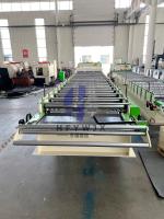 China 1135mm Wide Span Trapezoidal Roll Forming Machine with 0-35 m/min Production Speed and PLC Touch Screen Control for Roof Panel Making for sale