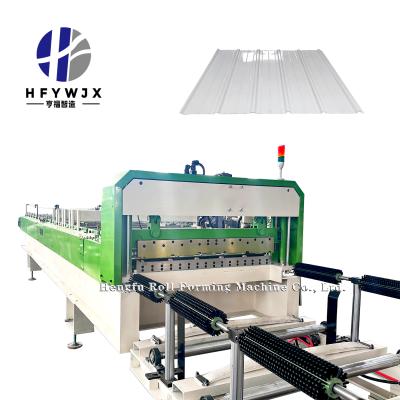 China 1135mm Wide Span Trapezoidal Roll Forming Machine with 0-35 m/min Production Speed and PLC Touch Screen Control for Roof Panel Making for sale