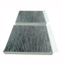 China 640 i xDrive Engine Cabin Air Filter CUK2533-2 with Activated Carbon 245*206*28/32mm OEM 64119272642 64119163329 for sale