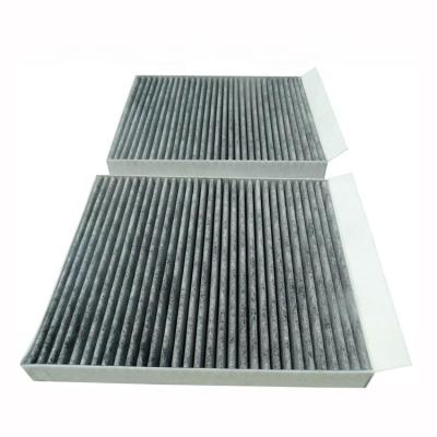 China 640 i xDrive Engine Cabin Air Filter CUK2533-2 with Activated Carbon 245*206*28/32mm OEM 64119272642 64119163329 for sale