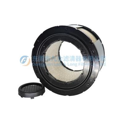 China OE Size Air Filter for Heavy Duty Construction Equipment 2707257 2077469 KA06213 WA10046 SL81745-SET for sale