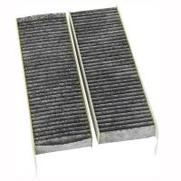 China 290/310*96*30mm Activated Carbon Cabin Air Filter for PEUGEOT1 OEM 6447.XG 6447.XF 1609998980 9801448180 9807746380 for sale
