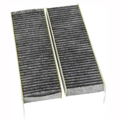 China 290/310*96*30mm Activated Carbon Cabin Air Filter for PEUGEOT1 OEM 6447.XG 6447.XF 1609998980 9801448180 9807746380 for sale
