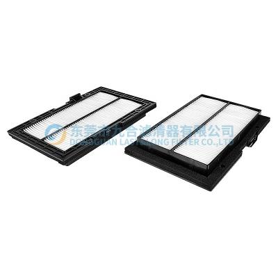 China Construction Equipment Heavy-duty Cabin Air Filter 71LM-00290 11K6-91451 SC80108 SKL46958 HYUNDAI Application for sale
