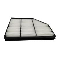 China E2986LI01 Engineering Parts Non-Woven Excavator Filter 9608300318 with Material and 316*232*37mm Size for sale