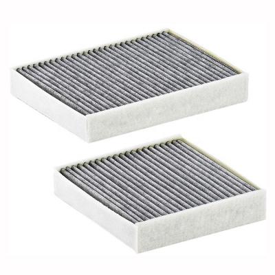 China Efficiency 93%-99% 207 WA CUK21000-2 FP21000-2 Cabin Air Filter Activated Carbon for OEM 6447.VX 6479.90 1609428180 for sale