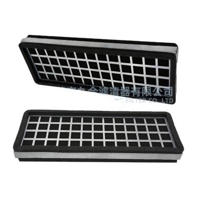 China Industrial Machinery NON WOVEN Auto Cabin Air Filter 430*160*40mm OE 2657516106 for ATLAS COPCO INGERSOLL RAND Excavator for sale