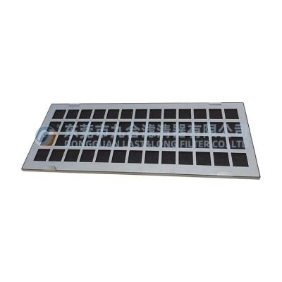 China Industrial Machinery Cabin 430*160*10mm Auto Cabin Air Filter OE 2657516098 for ATLAS COPCO INGERSOLL RAND Excavator for sale