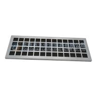 China Industrial Machinery Cabin 430*160*10mm Auto Cabin Air Filter OE 2657516098 for ATLAS COPCO INGERSOLL RAND Excavator for sale
