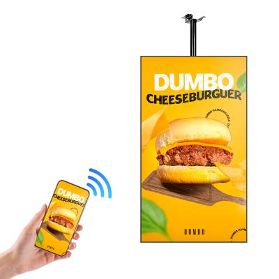 China LCD Hanging Ceiling Signage Digital Ads Player for Fast Food Store for sale