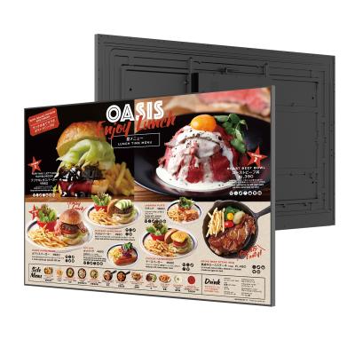 China Android Media Player Electric Lcd Advertising Board Indoor Wall Mounted 65 Inch for sale