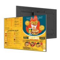 China Indoor KFC Android LCD Menu Display for Restaurant Tea Cafe Digital Signage for sale