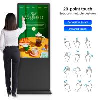 China Capacitive Touch Screen Digital Signage Advertising Kioks 43 Inch for sale