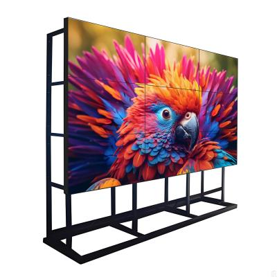 China Bright LCD Video Walls Ultra Narrow Bezel Display 1.8mm 55 Inch for sale