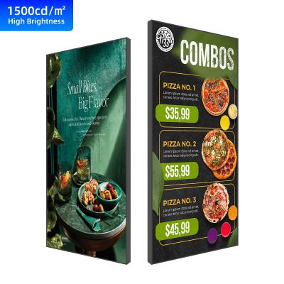 China Digital High Brightness LCD Displays 4K 3840x2160 55inch for sale
