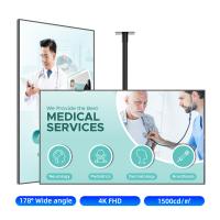 China LCD Advertising Digital Signage Displays Wall Mounted 65 Inch for sale
