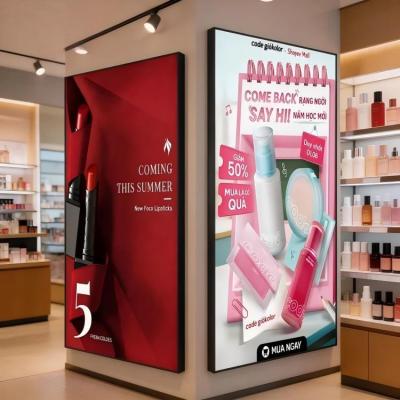 China DLED High Brightness LCD Digital Signage Display 1500cd/m2 for Store Window for sale