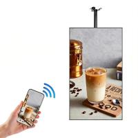 China Hanging 43'' -86'' Inch LCD Advertising Signage HD Digital Display Menu Board Screen for sale