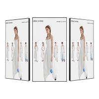 China Digital 2500nits Commercial Store Advertising Player Shop Stand Window Facing Display for sale