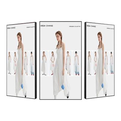 China Digital 2500nits Commercial Store Advertising Player Shop Stand Window Facing Display for sale