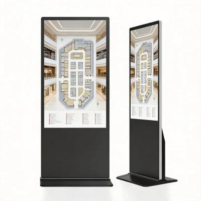 China 65'' Floor Standing Vertical Kiosk Indoor Advertising Player Display Digital Signage for sale