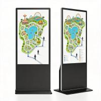 China Indoor Amusement Park Navigation Kiosk – Floor Standing Guide Display for sale