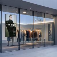 China 55'' 2500nits LCD Digital Poster Window Advertising Display -Q8 Model Series for sale