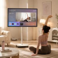 China Home Entertainment Lcd Wireless Rechargeable Touch Screen Portable Smart TV for sale