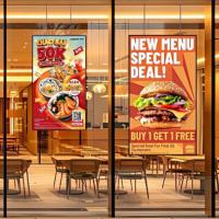 China Front Window LCD Digital Signage Android Sun Readable 2500 Nits LCD Advertising Display for sale