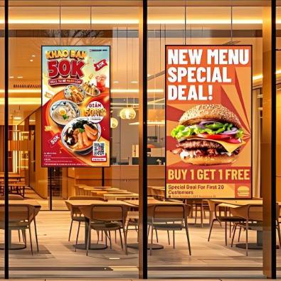 China Front Window LCD Digital Signage Android Sun Readable 2500 Nits LCD Advertising Display for sale