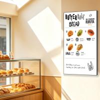 China LCD Display Window Advertising Screen 2500 Nit Digital Signage Window Facing Display for sale
