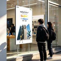 China Commercial Android LCD Digital Signage 55 Inch Window Display for sale