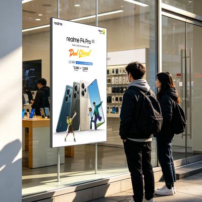 China Commercial Android LCD Digital Signage 55 Inch Window Display for sale
