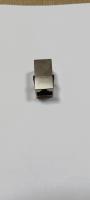 China 8P8C Through Hole Customized Low Profile RJ45 , Tab Up Female Lan Connector for sale