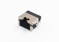 China Brass Shielded SMT Low Profile RJ45 Tab Down 8P8C for sale