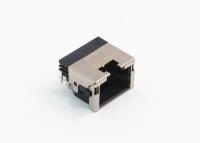 China Brass Shielded SMT Low Profile RJ45 Tab Down 8P8C for sale