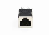 China Single Port Integrated Magnetics RJ45 , RJ45 Connector With Integrated Magnetics for sale