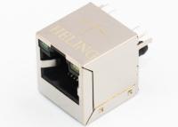 China Top Entry RJ45 Through Hole Connector , THT RJ45 PCB Jack RoHS Compliant for sale