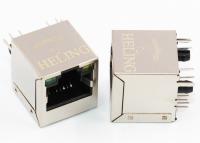 China Top Entry RJ45 Through Hole Connector , THT RJ45 PCB Jack RoHS Compliant for sale