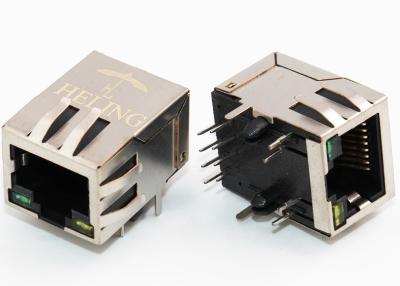 China Black Color RJ45 Modular Jack MJ1B-B211-RSL13T003 for sale