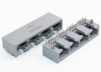 China Right Angle Female Ethernet Connector RJ45 Plug For Networking Modem for sale