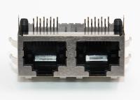 China 1x2 Ports RJ45 Network Socket Ethernet Connectivity For Unmanaged Switches for sale