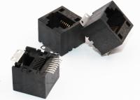 China 8P8C Positions Vertical RJ45 Jack For Network Switches MJ88-B211-JPS1 for sale