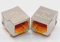China Side Entry Right Angle RJ45 Connector , Network RJ45 90 Degree Adapter for sale